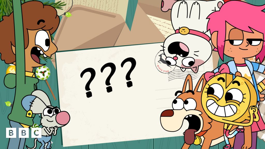 Whose Christmas letter is this? - CBBC