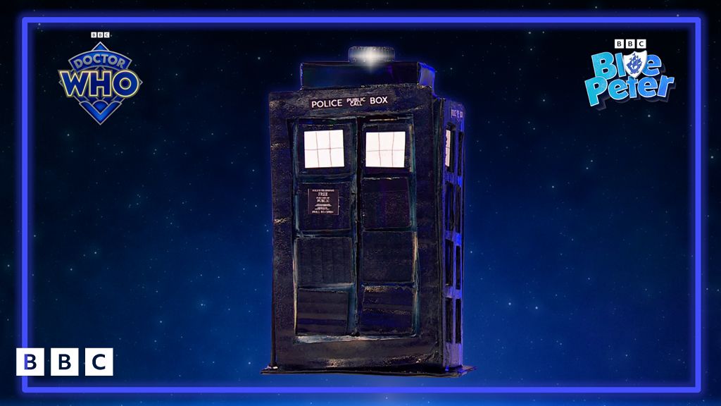 How to make a Doctor Who TARDIS | Doctor Who TARDIS Book Nook | Blue ...