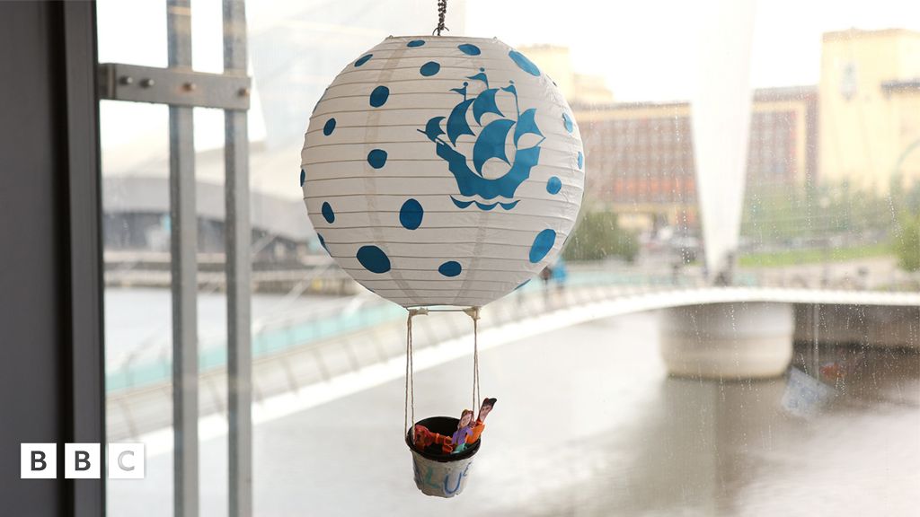 Blue Peter's Post of the Week: BP Hot Air Balloon. A hot air balloon ...