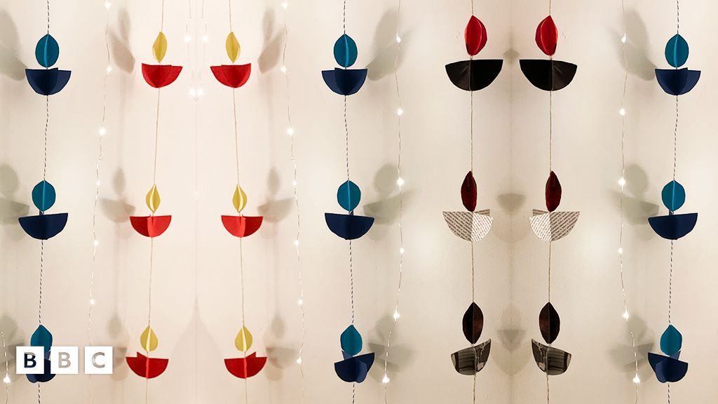 Crafts to make for Diwali 2025 paper diya - CBBC