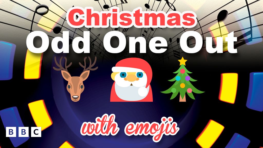Quiz: Christmas emoji odd one out - CBBC