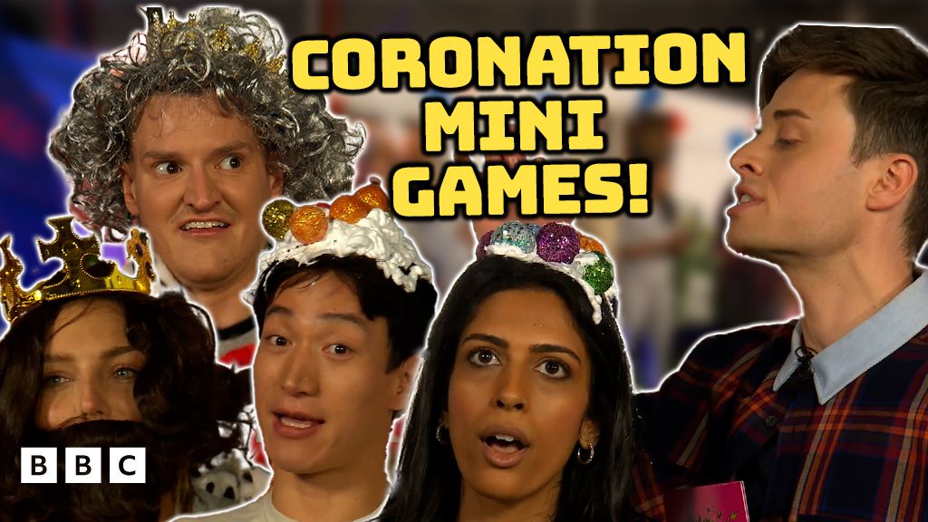 King Charles III Coronation Mini Games Royal Ring Toss Strictly Come Dancing Carlos Gu and ...