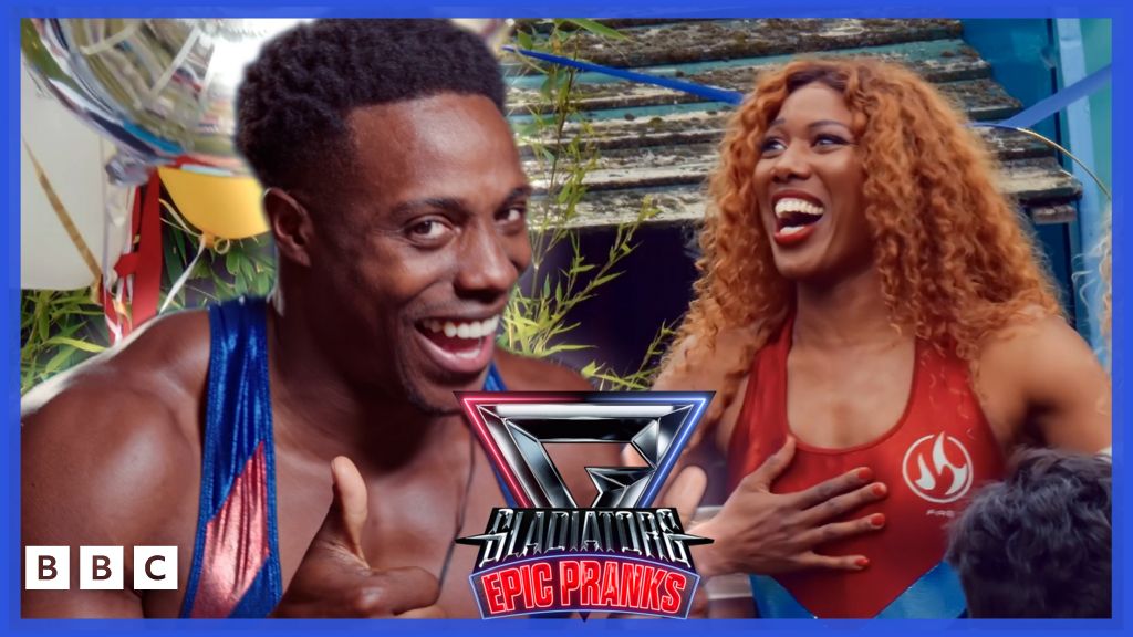 Gladiators pulling pranks on each other - prank show with Nitro, Fire and Phantom from ...