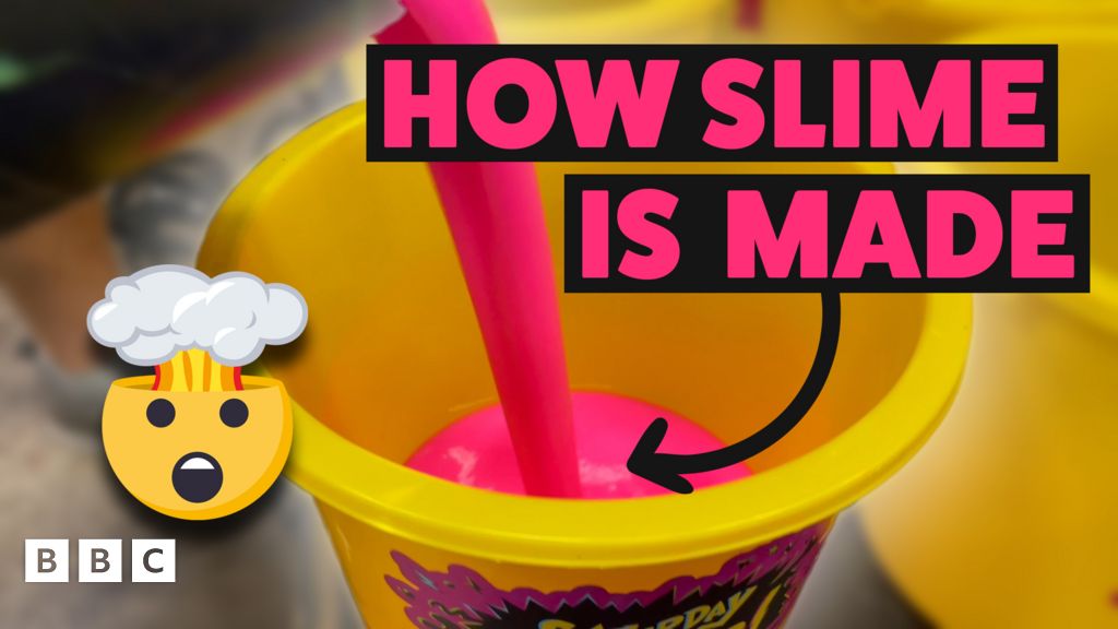 How it's made slime super slime celeb tutorial how to CBBC on Saturday ...