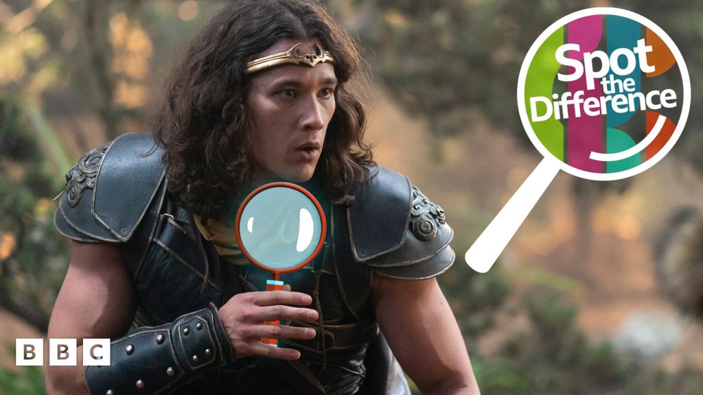 The New Legends of Monkey Spot the Difference Puzzle - CBBC