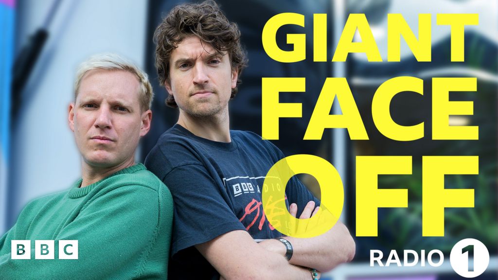 QUIZ: Radio 1's Giant Face Off | Catch up on Jamie Laing vs Greg James ...