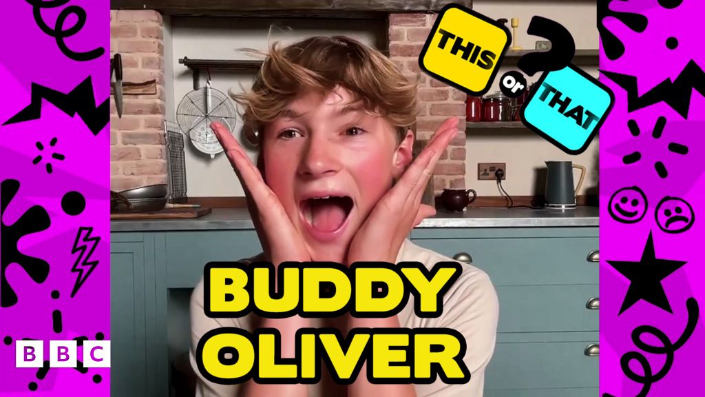 CBBC Star Buddy Oliver Plays This Or That CBBC Saturday Mash-Up! Fun cooking Buddy Oliver Jamie ...