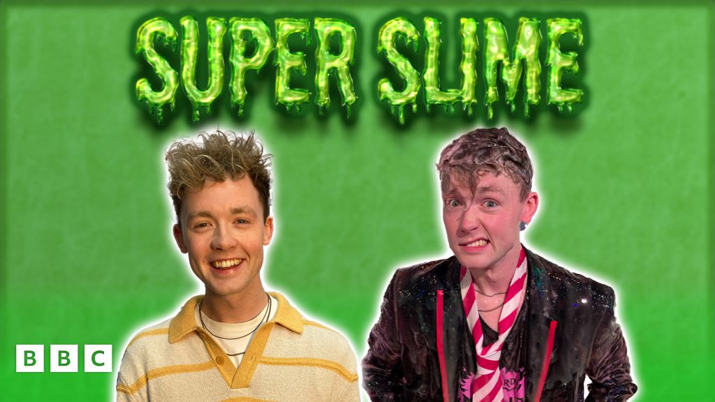 Radio 1 DJ Sam MacGregor gets slimed school of slime Saturday Mash-Up ...