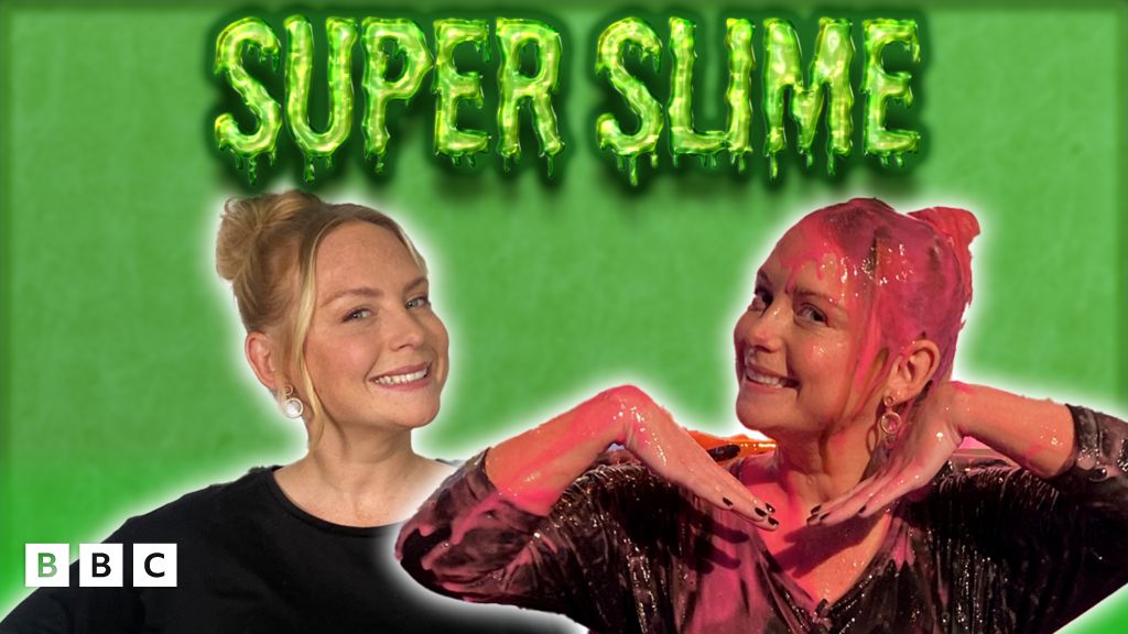 Emmerdale star soap opera Natalie Ann Jamieson gooed gunged messy super ...