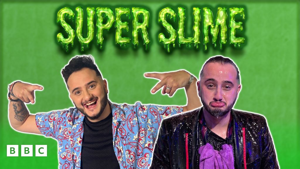 Wilf Webster gets slimed super slime school of slime Saturday Mash-Up ...