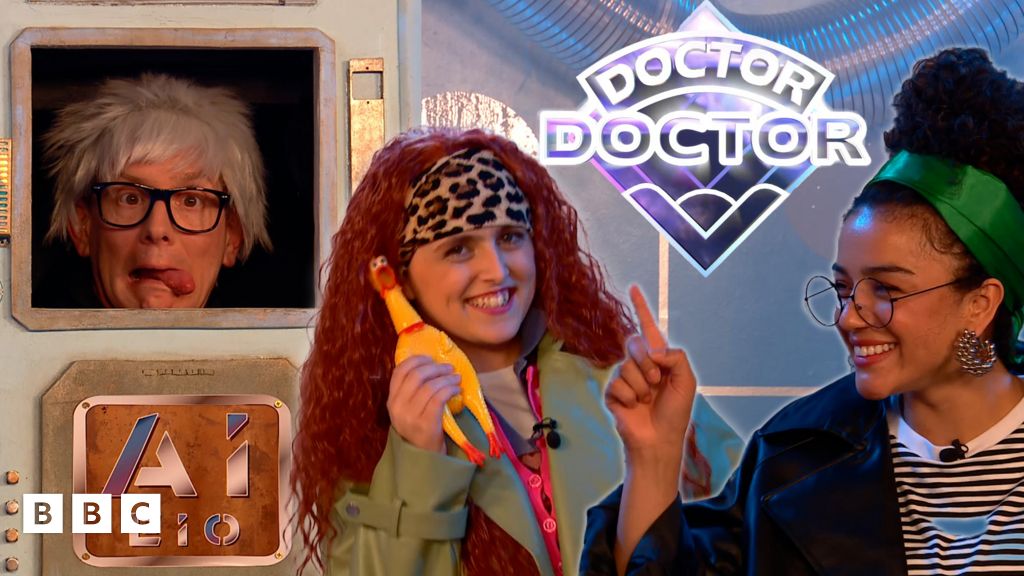 Dr Doctor space sci-fi dr who Saturday Mash Up sketch with Kia pegg joe ...