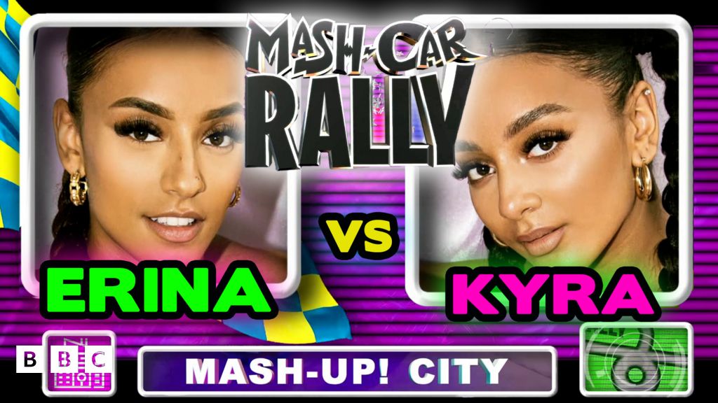 Mash Car Rally with Kyra Lewis and Erina Lewis - The Lewis Sisters - CBBC