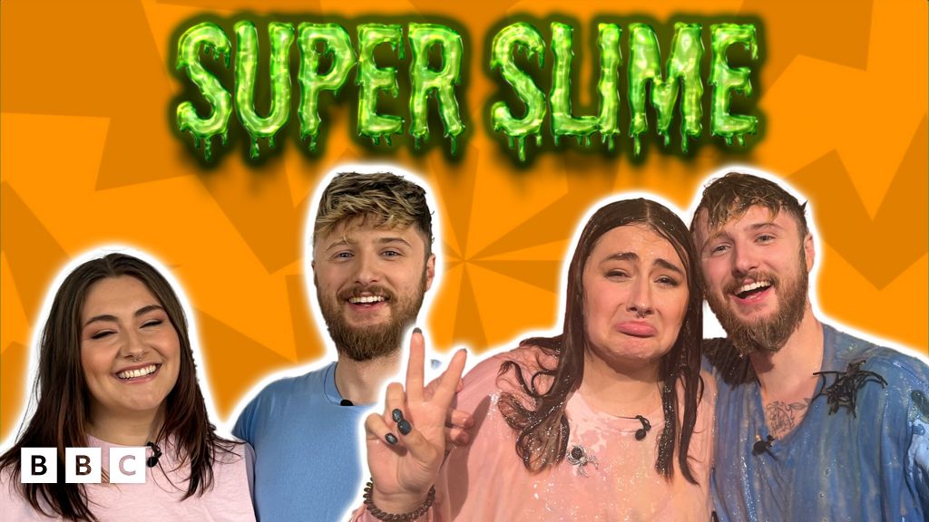 Shani and Jake Inel Tomlison - Super Slimed - Saturday Mash Up Super ...