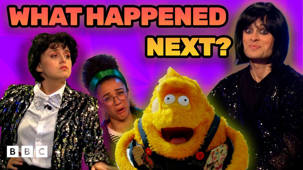 Saturday Mash Up! Live CBBC What Happened Next stanley the monster joe ...