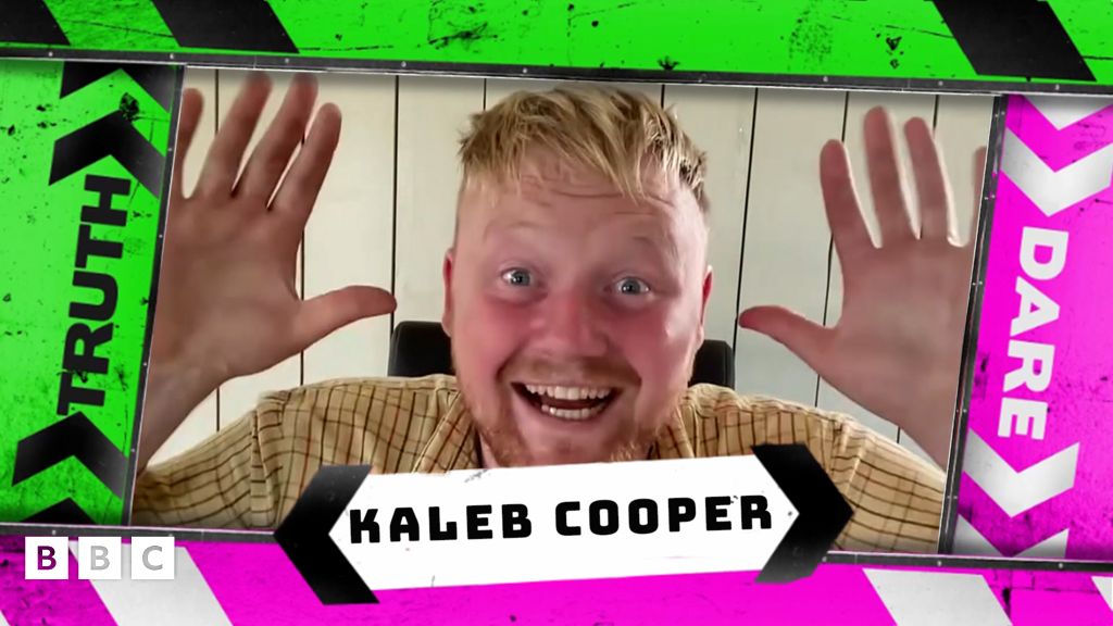 Saturday Mash Up Game Truth or Dare CBBC Joe Tasker Shereen Cutkelvin ...