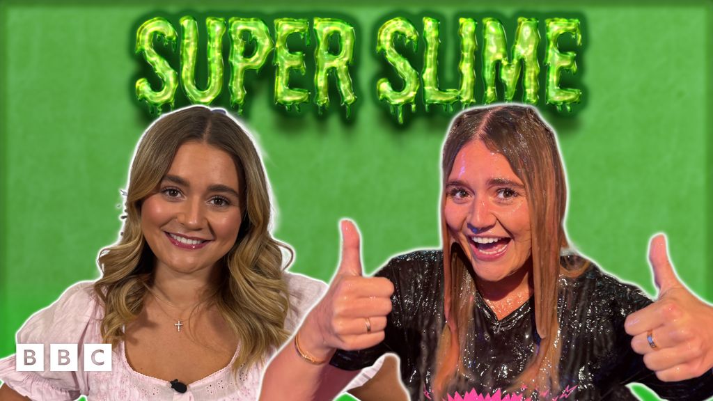 Tilly Ramsay Gets Super Slimed CBBC SuperSlime Saturday Mash Up! Live ...