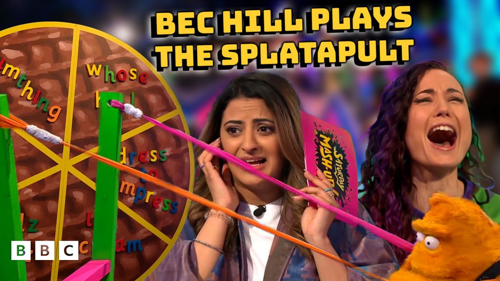 Bec Hill YouTuber Makeaway Takeaway CBBC Saturday Mash Up Joe Tasker ...