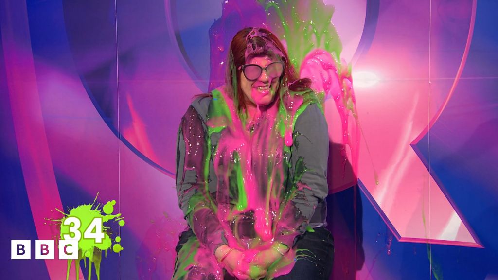 Jenny Ryan Gets Slimed Cbbc