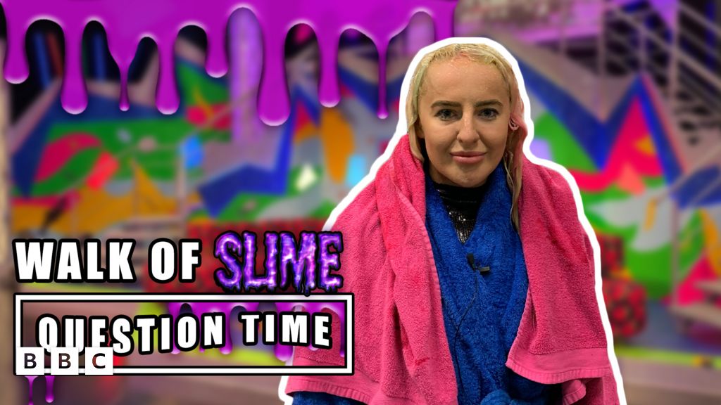 Saturday Mash-Up slime walk football freestyle world champion Liv Cooke ...