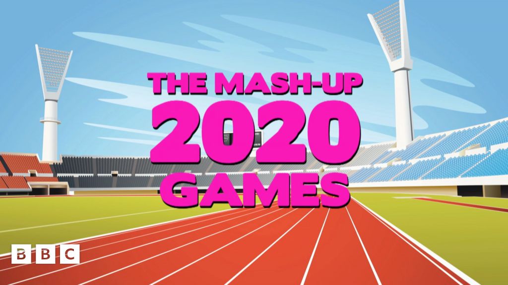 Joe, Harpz and Richie take on the Mash-Up Games - CBBC