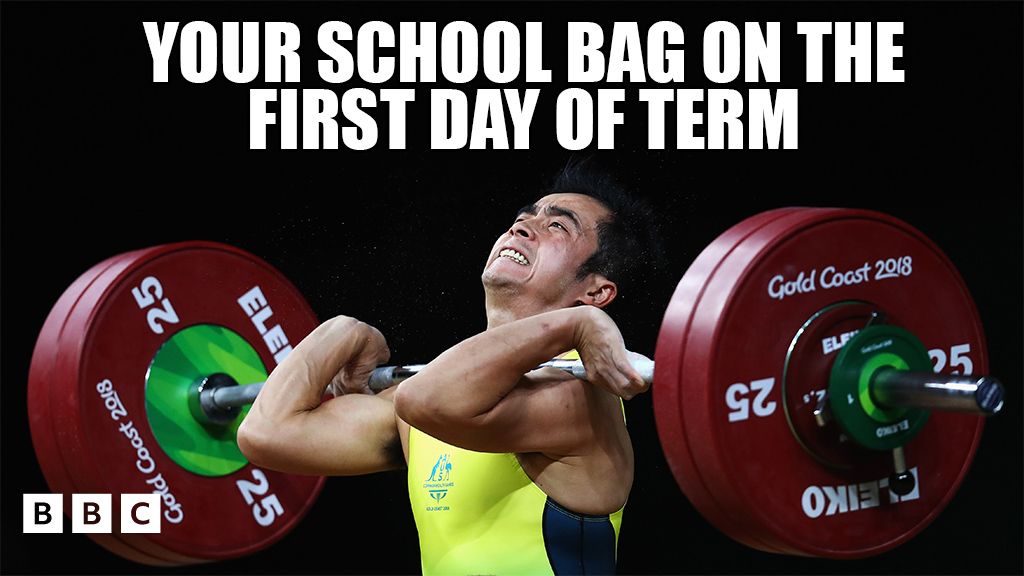 Hilarious Commonwealth Games faces! - CBBC