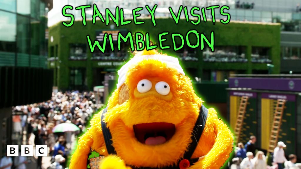 Stanley Mash-Up monster BBC Saturday Mash-Up! Wimbledon tennis London ...