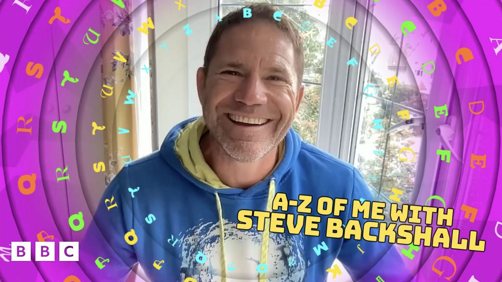Steve Backshall is interviewed on CBBC Saturday Mash Up A-Z of me - CBBC