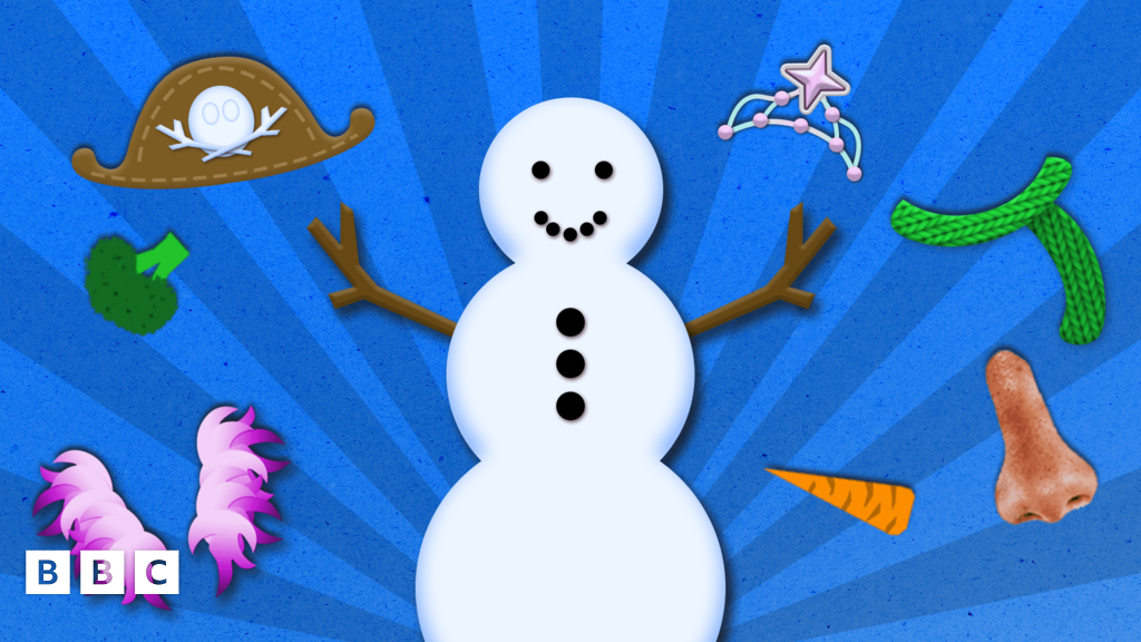 Build your own snowman - CBBC