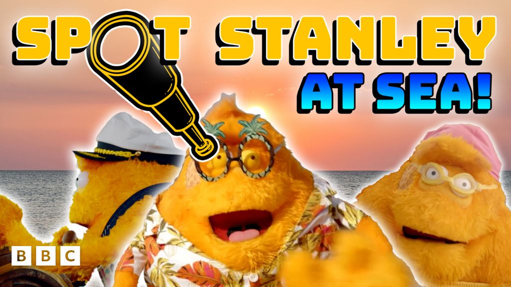 Stanley The Monster CBBC Saturday Mash-Up! Live Quizz Spot Stanley At ...