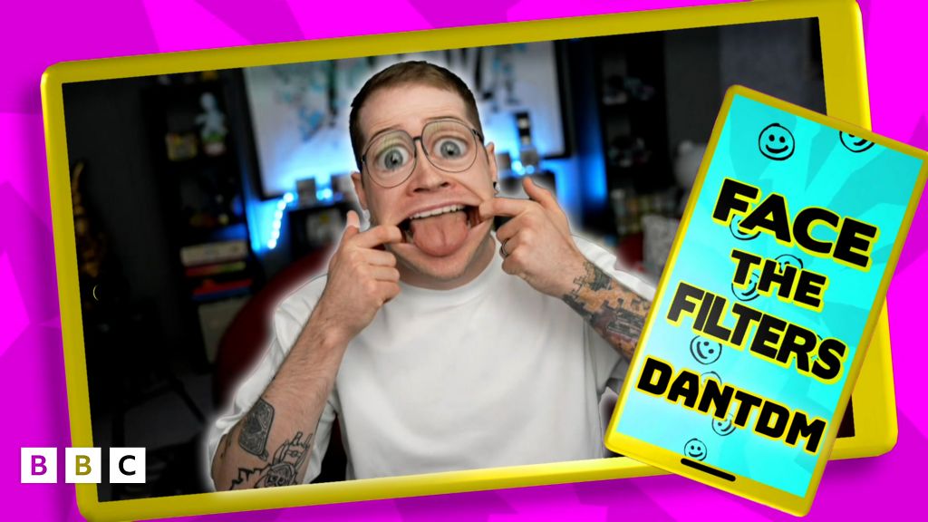 DanTDM is interviewed on CBBC Saturday Mash Up Face The Filters - CBBC