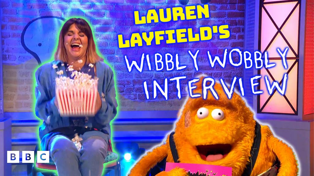 CBBC Radio DJ Presenter Lauren Layfield plays Stanley's wibbly wobbly interview CBBC Saturday ...