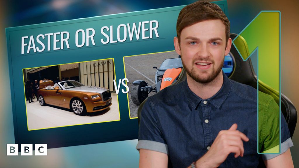 Ali-A's Faster or Slower Game: Episode 1 - CBBC