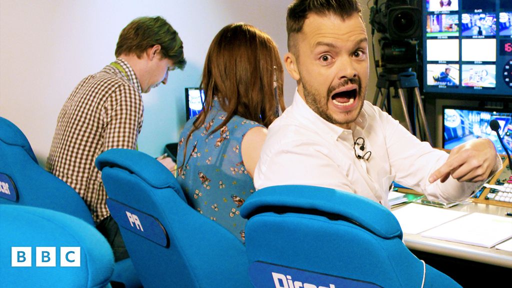 Barney directs Blue Peter - CBBC