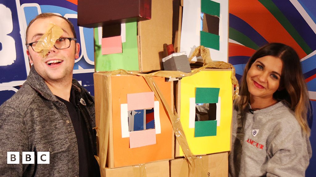 Cardboard doll's house goes very wrong - CBBC