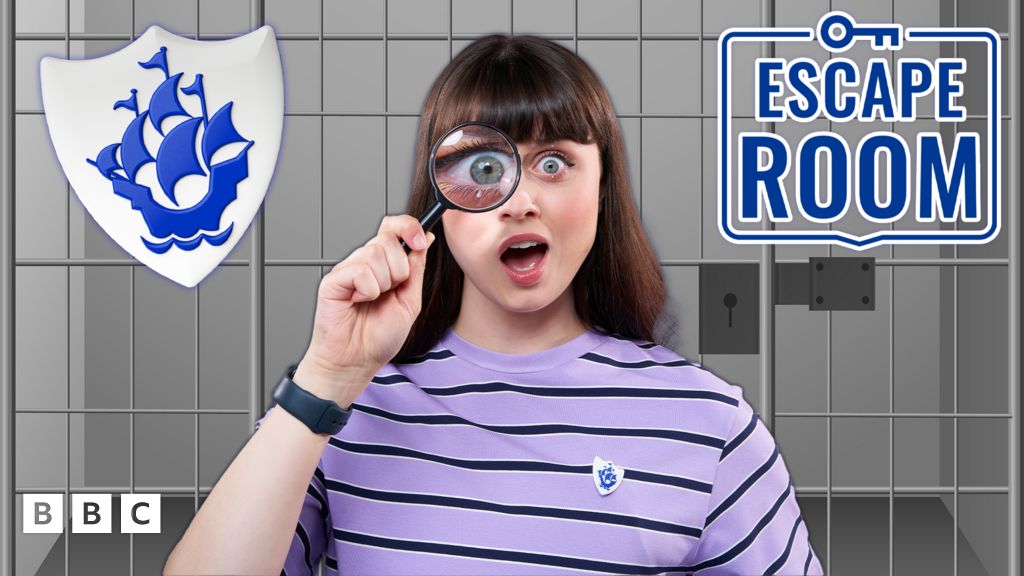 Blue Peter escape room quiz for children. - CBBC