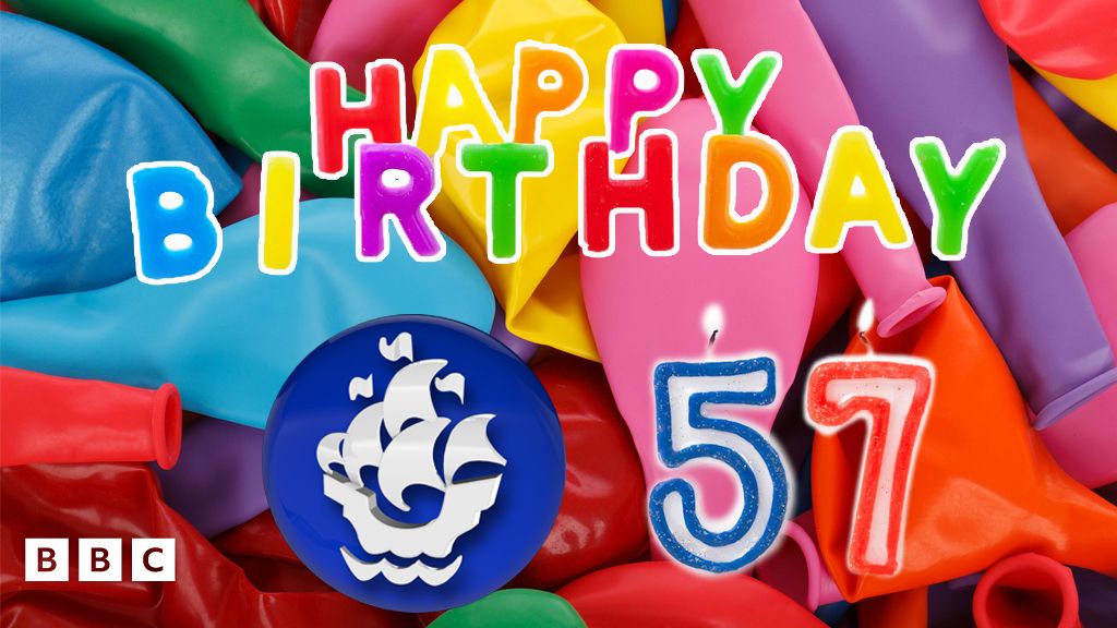 Say Happy Birthday to Blue Peter - CBBC