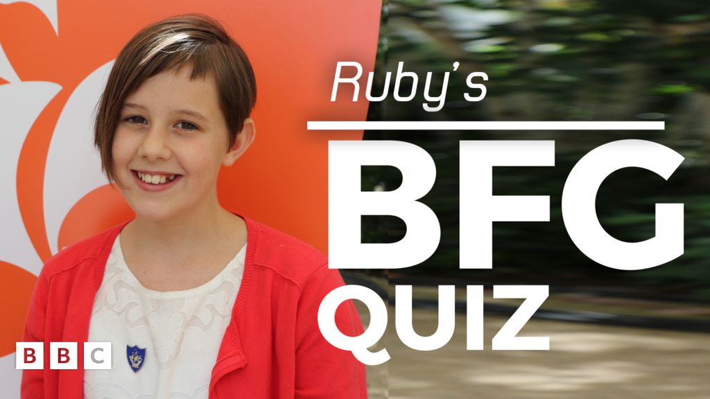 Play Ruby's BFG Quiz - CBBC