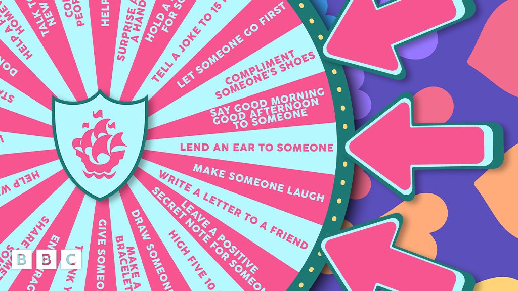 Spin the wheel of kindness - CBBC