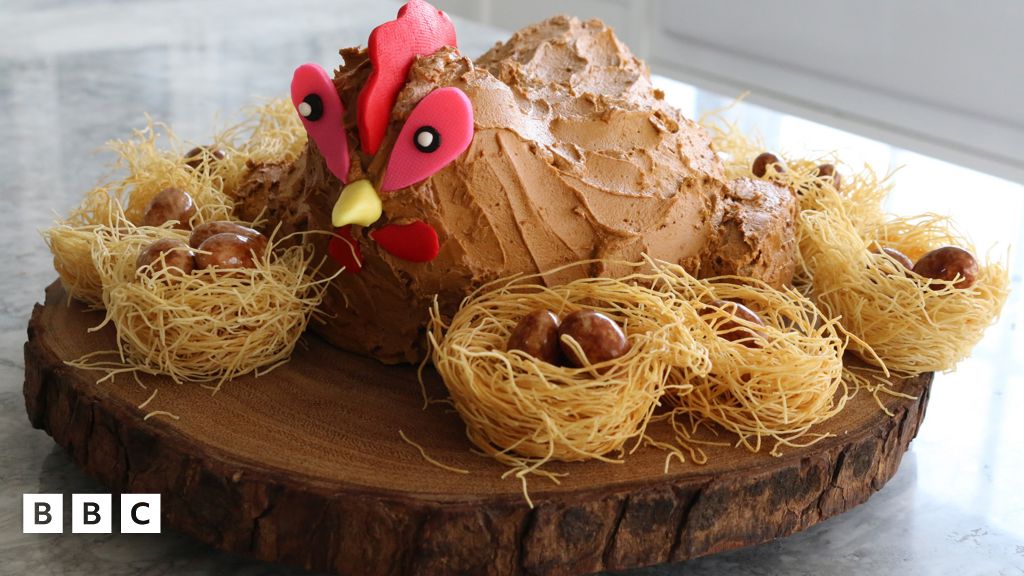 Broody Hen Cake Recipe by Matilda Ramsay | Easy Easter cake recipe for ...