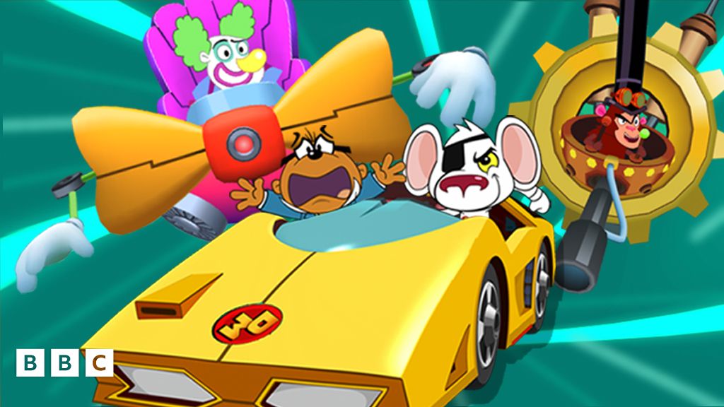 Danger Mouse online racing game for 6-12 year olds - CBBC
