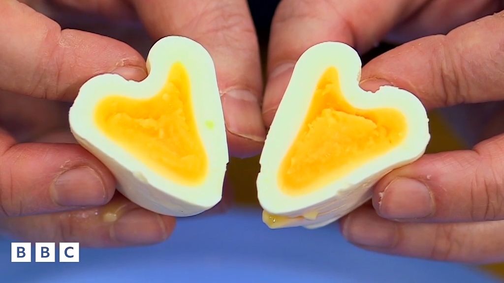 How to make heart-shaped eggs - CBBC