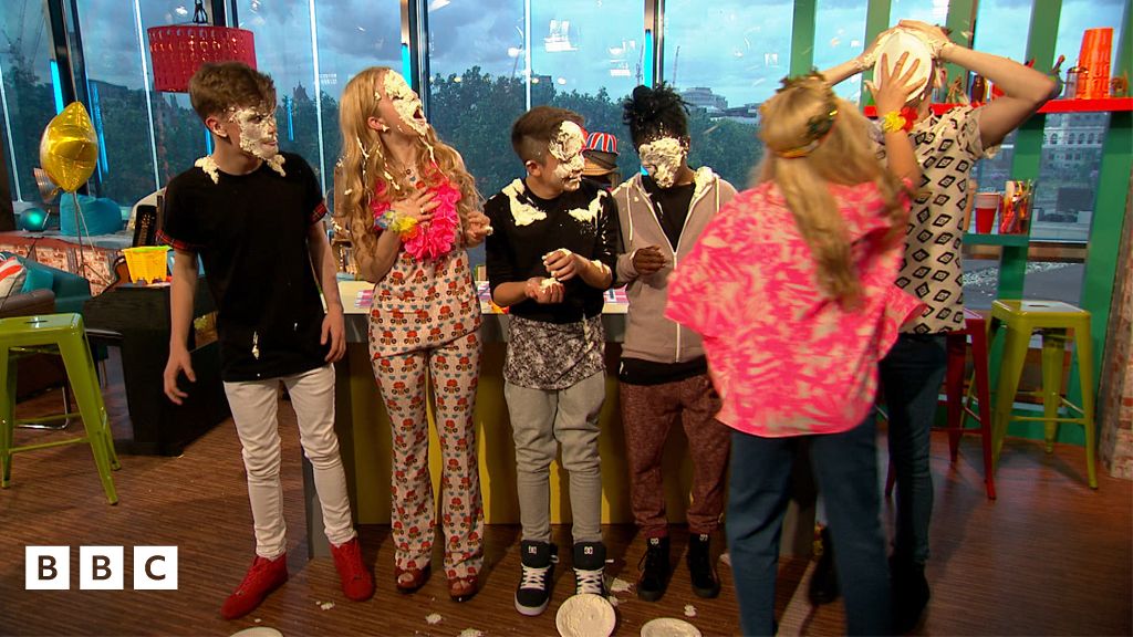 Pies in the face - CBBC