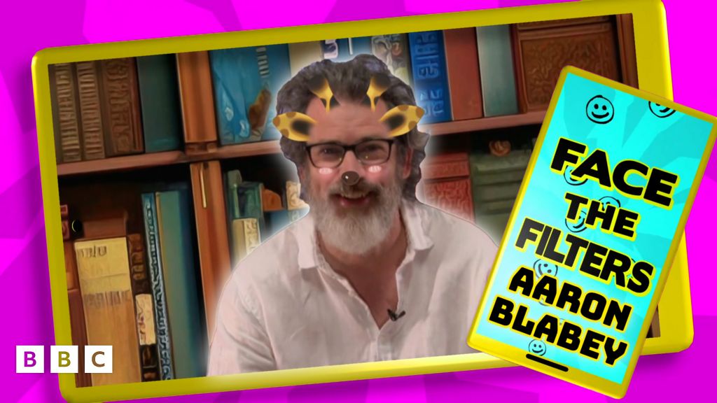 Aaron Blabey is interviewed on CBBC Saturday Mash Up Face The Filters ...