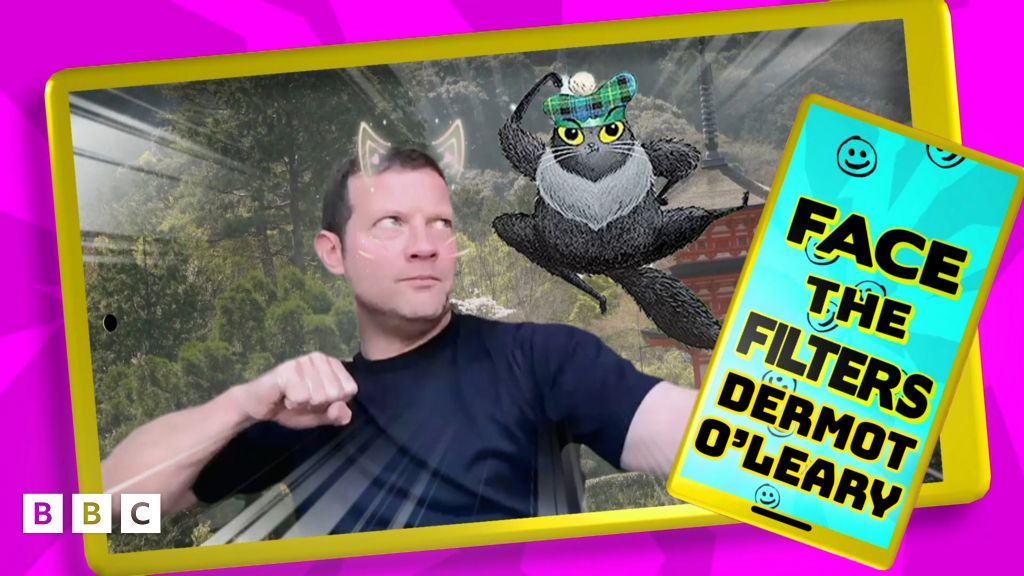 Dermot O'Leary is interviewed on CBBC Saturday Mash Up Face The Filters ...