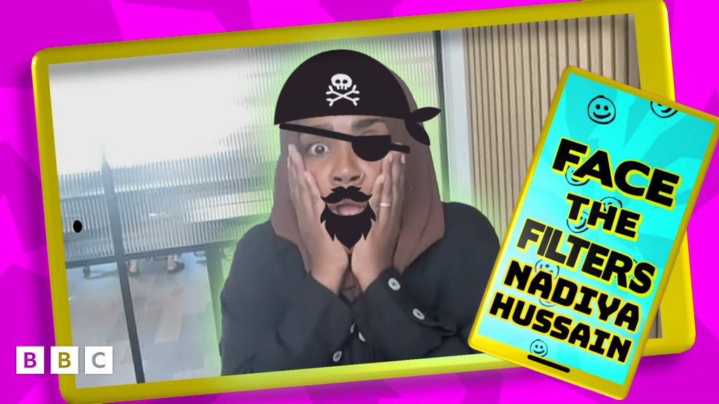 Nadiya Hussain is interviewed on CBBC Saturday Mash Up Face The Filters ...