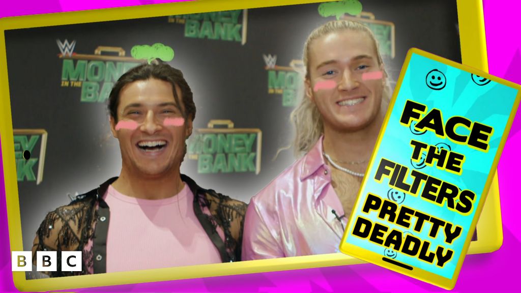 Professional Wrestlers Pretty Deadly are interviewed on CBBC Saturday ...