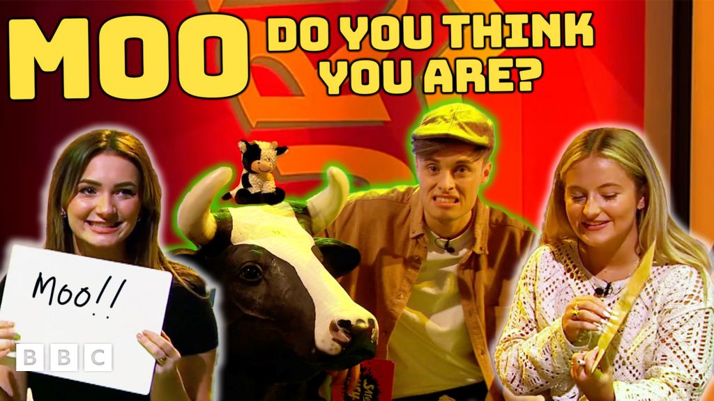 Emmerdale stars Daisy Campbell Rosie Bentham play moo do you think you ...