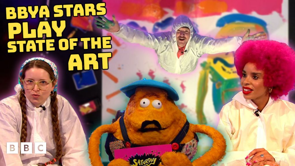 Britain's Best Young Artist Presenters Jessie Cave Ricky Martin and ...