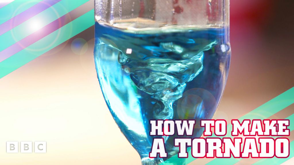How to make a tornado in a bottle - CBBC