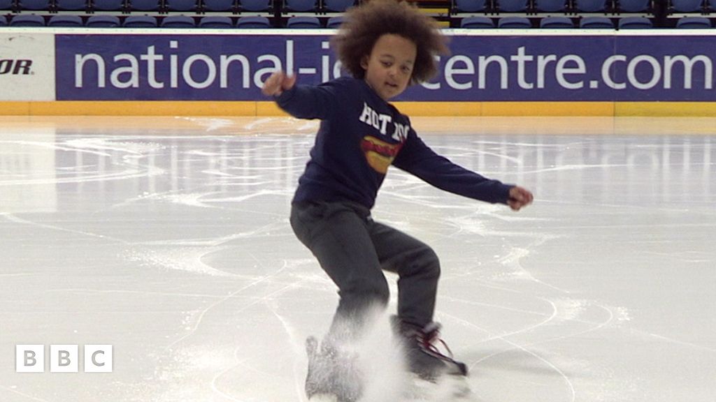 Ice Stars Tips: How to stop on the ice - CBBC